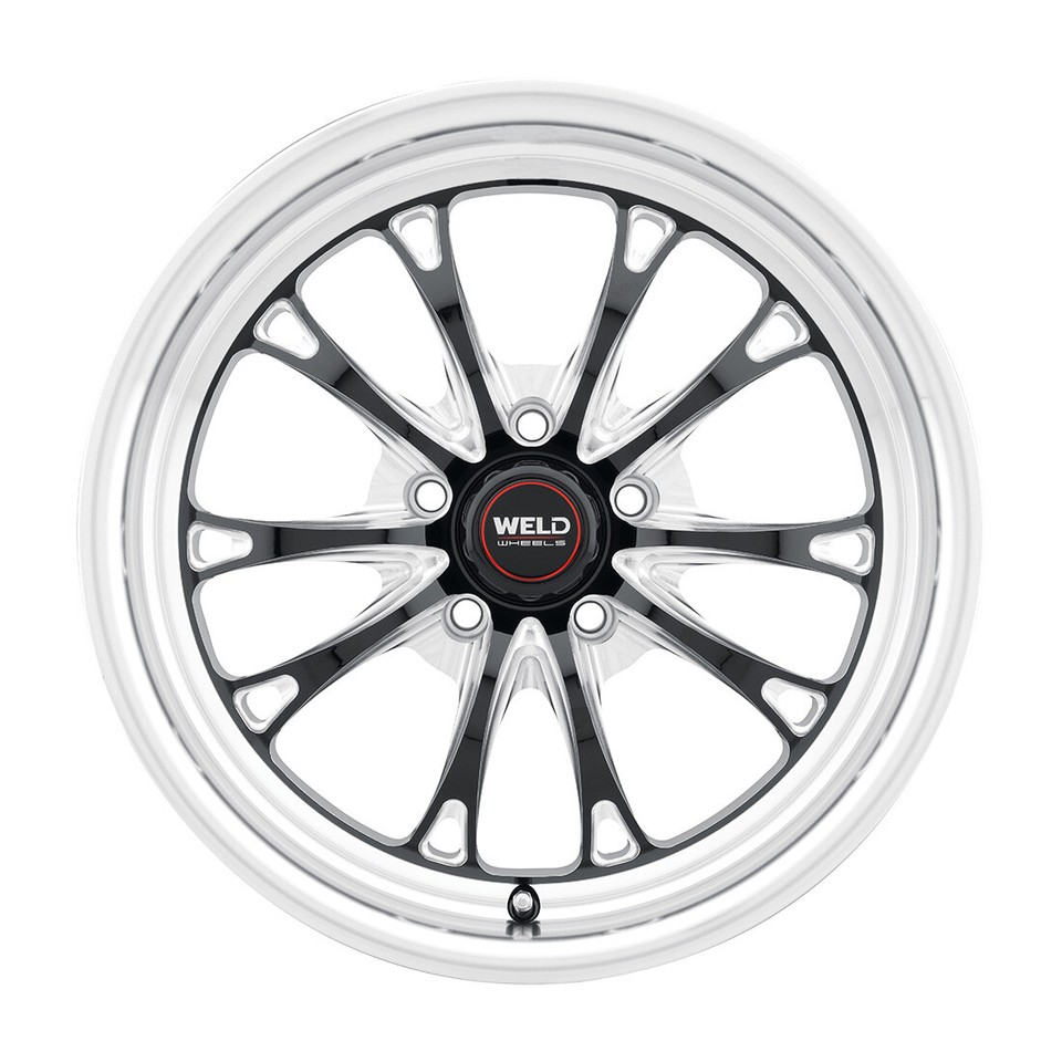 4 New 17x9 WELD Performance Belmont Black Milled 5x120.65 5x4.75 ET45 ...