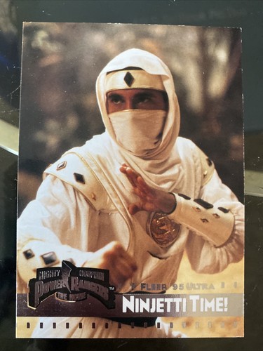 Mighty Morphin Power Rangers Movie Ninjetti Time White Ranger 1995 ...