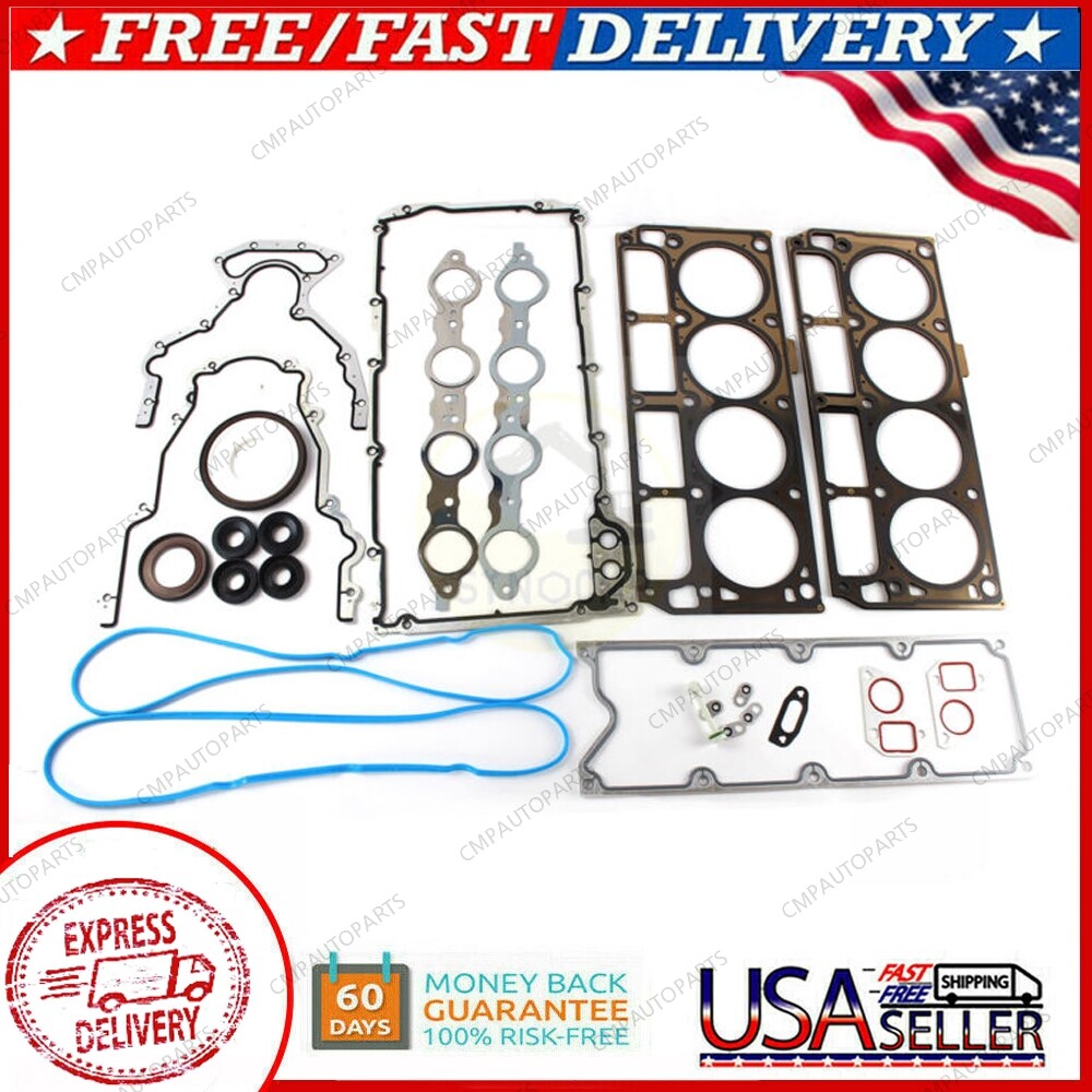 USA LS Gasket Set Kit & LS9 Head Gaskets - LS1 LS6 LQ4 LQ9 4.8L 5.3L 5 ...