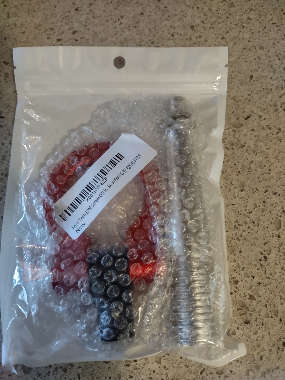 RED HDM FOLDING RING SCREW FRONT/REAR TOW HOOK FOR NISSAN 350Z & 370Z ...