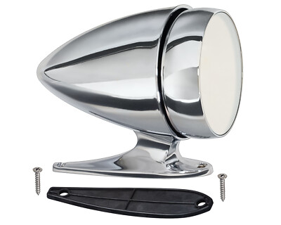 1966 Mustang GT350 Mirror LH Long Base Outside Sideview Bullet Shelby ...