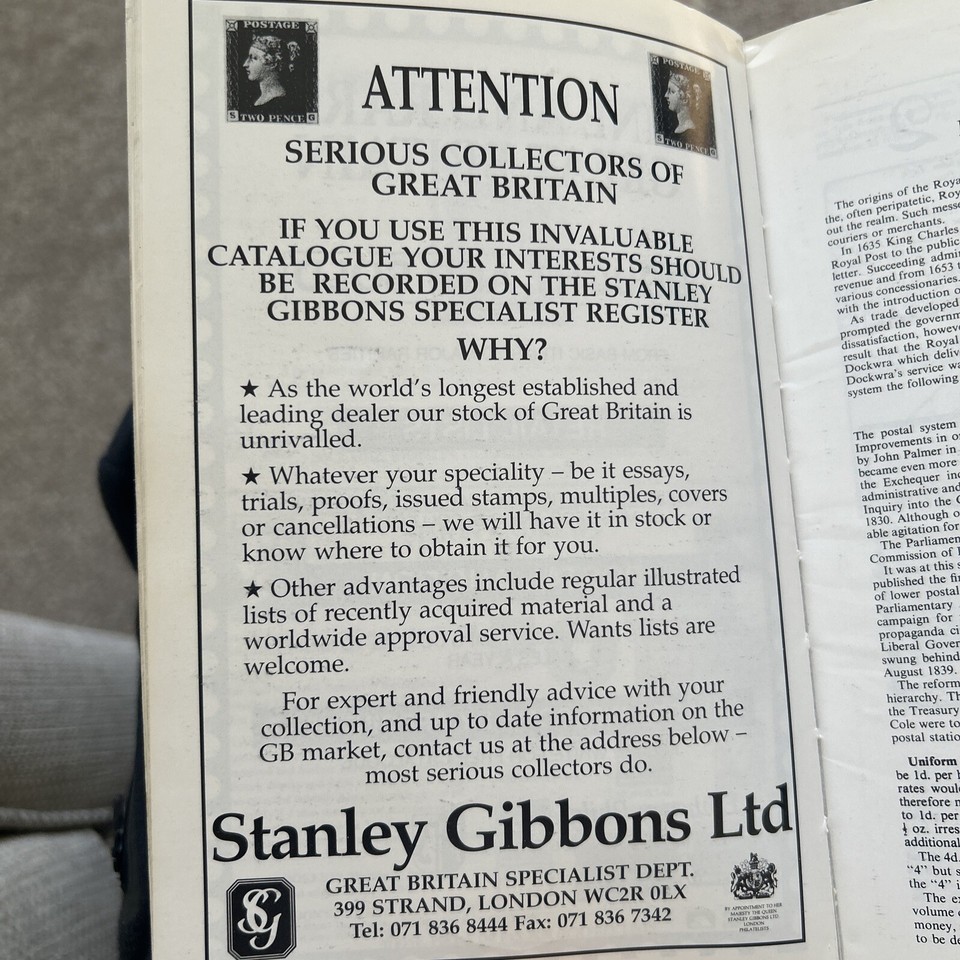 Stanley Gibbons Queen Victoria Specialised Vol 1 BC1047 | eBay UK