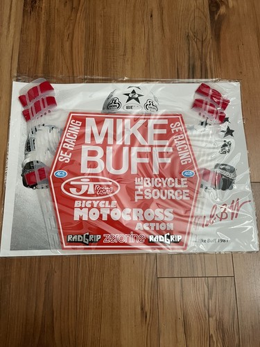 Mike Buff PK Ripper Zeronine Number plate | eBay