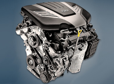 2013-2019 Hyundai Santa Fe 3.3L Engine Long Block | 171R13CAAA | OE ...