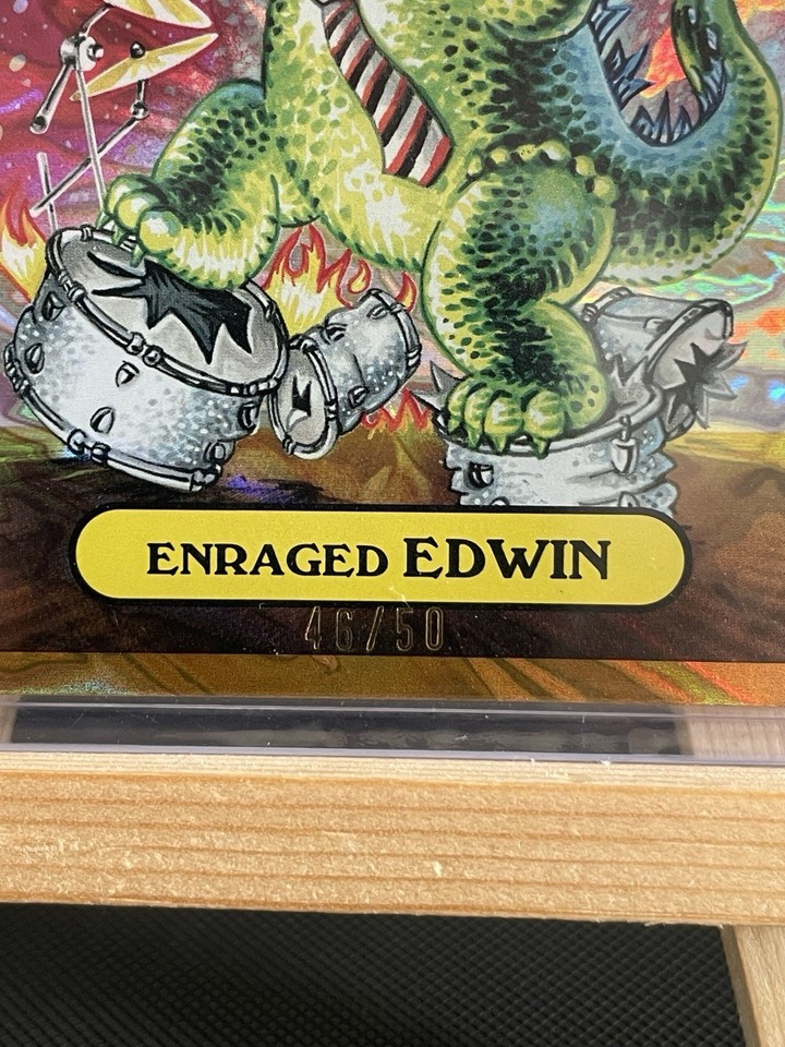 2024 Topps GBK Green Day Garbage Pail Kids Enraged Edwin 32a Gold ...