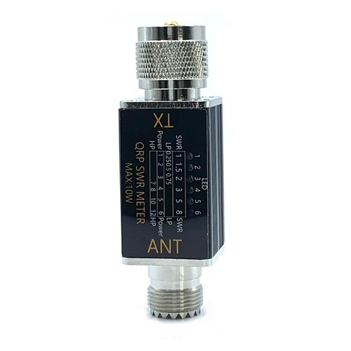 RF Signal Strength Tester 10W SWR Meter with Compact Design and LED ...