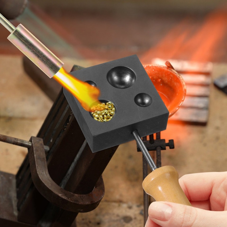 Graphite Casting Glass Blowing Ingot Heat Resistant Material Crucibles ...