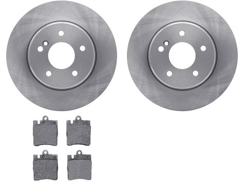 For 2006-2007 Mercedes C280 Brake Pad and Rotor Kit Dynamic Friction ...