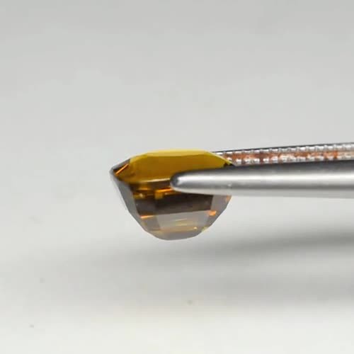 💎 1.66ct 6.8x6mm VS Cushion Natural Yellow Grossular Garnet - Africa ...