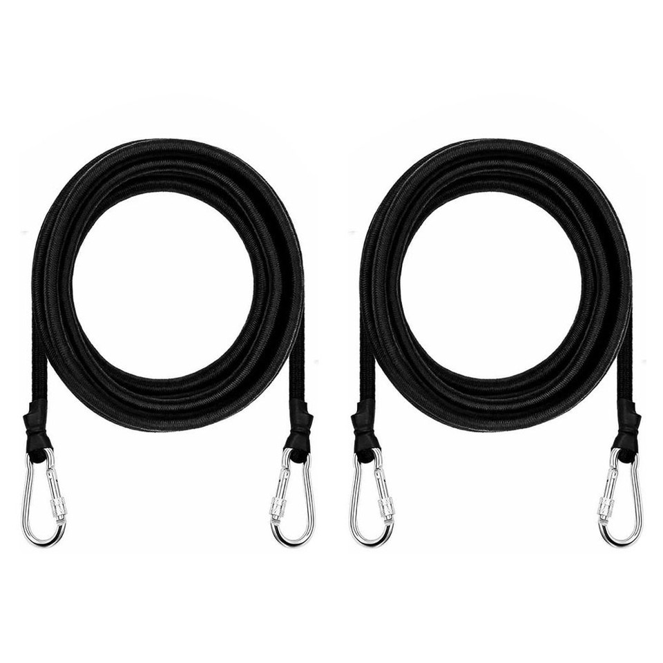 118 Inch Elastic Rope with Aluminum Hooks for Floating Pads and Outdoor ...