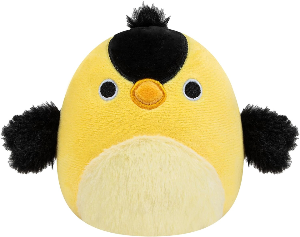 Squishmallow Babs Bluejay, Cazlan Red Cardinal, Geranium Yellow Finch 3 ...