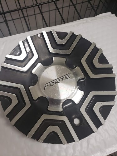 Forte Black and Chrome Finish Center Cap #C-377-1, S1050-F69 | eBay