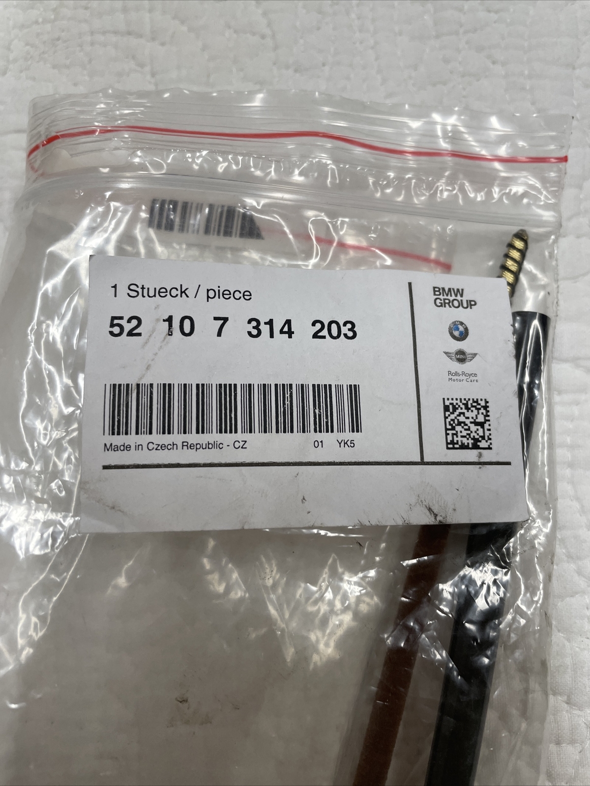 BMW 52107314203 Seat Longitudinal Adjustment Shaft | eBay Australia