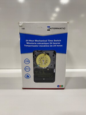 Intermatic T104p Electromechanical Timer, 24 Hour, Dpst | eBay
