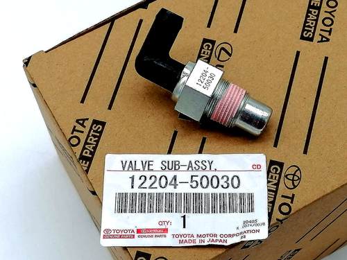 1220450030 Neuf d'origine pour Toyota PCV Vent Valve Sous-ensemble OEM ...