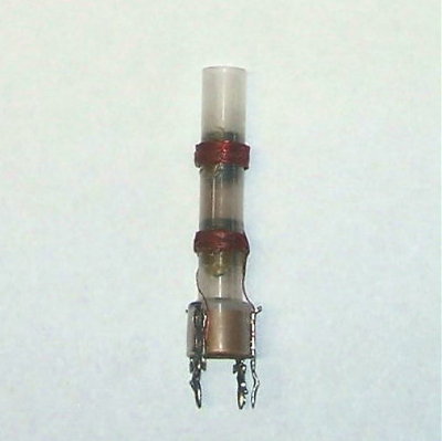 DUAL - variable RF coil inductor vintage PC mount radio IF transformer ...