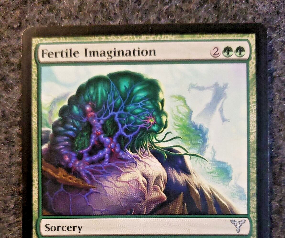 FERTILE IMAGINATION Dissension MTG Magic the Gathering Cards (DS3D1G5 ...