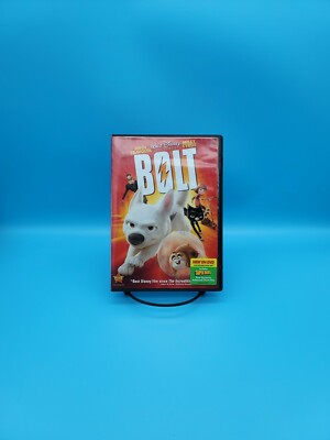 Walt Disney Pictures BOLT (DVD, 2009) John Travolta, Miley Cyrus ...