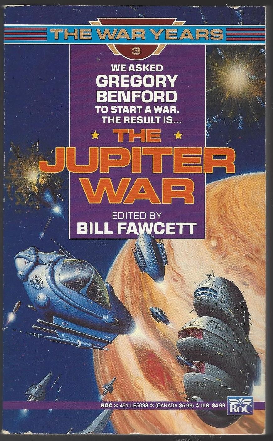 The War Years #3 The Jupiter War Bill Fawcett (PB, 1991, Science Fiction) 9780451450982 | eBay