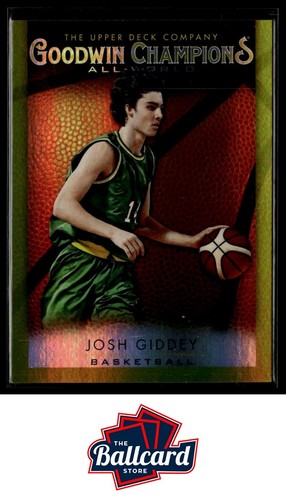 2021 Upper Deck Goodwin Champions #GB-14 Josh Giddey All-World ...
