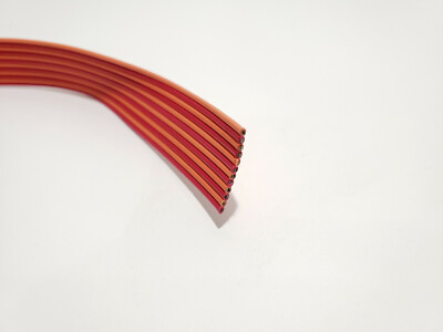 5 Foot - 12 Conductor Spectra Strip Flat Ribbon Cable - 24AWG - Custom ...