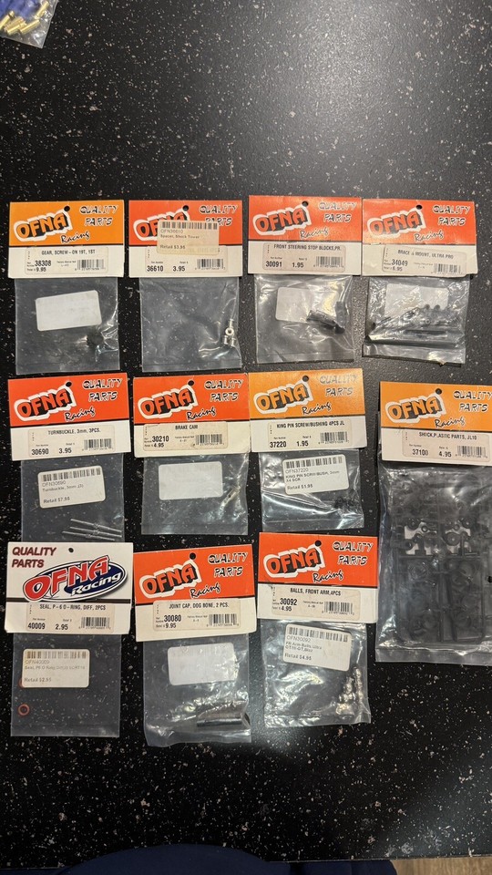 OFNA Miscellaneous racing parts (22 pieces) | eBay