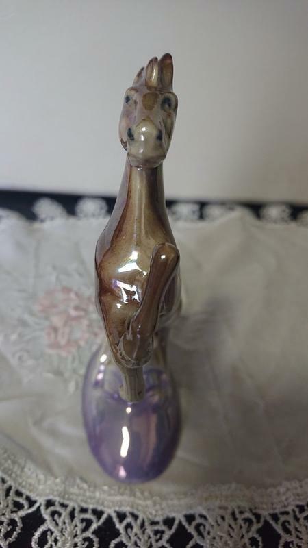 Vintage Porcelain Figurine Horse Foreign Real Nobility England Stamp ...