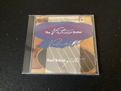 KARL SCHEIT The Virtuoso Guitar CD Masterpieces Of The Classical Guitar ...