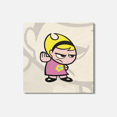 Grim Adventures Cartoon Angry Mandy 4'' X 4'' Square Wooden Coaster | eBay