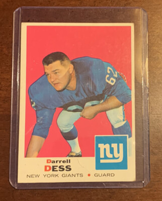 1969 Topps Darrell Dess #219 | eBay