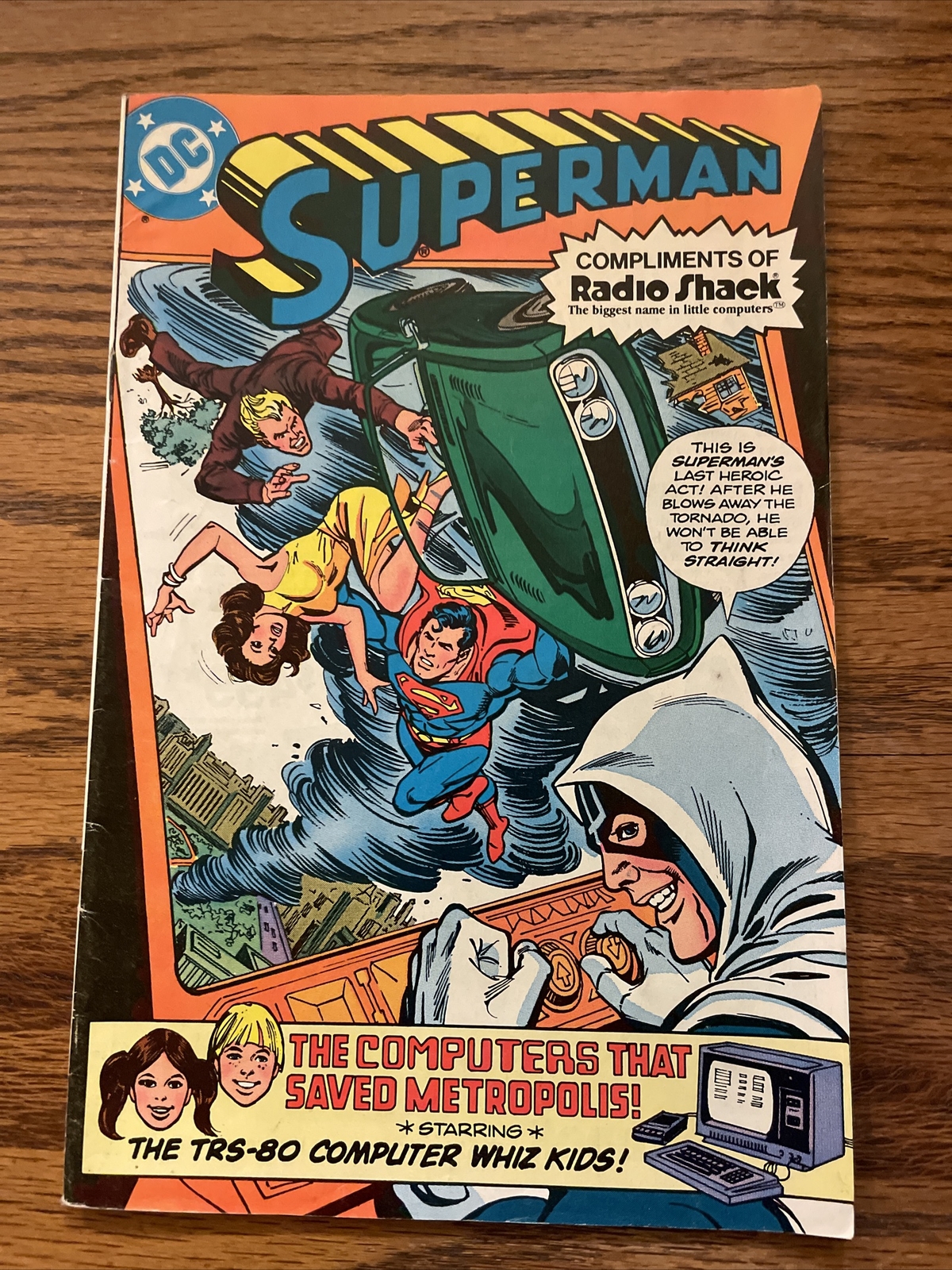 Superman-The Computers That Saved Metropolis (Radio Shack) 1980, Fine ...