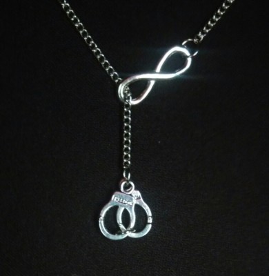 Infinity Handcuff Partners In Crime Police Officer Wife Lariat Style ...