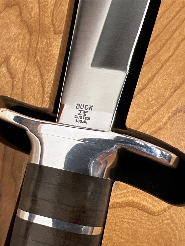 Buck Custom Knife 901LE Ribbon Cutting Scimitar Signed Blade Limited ...