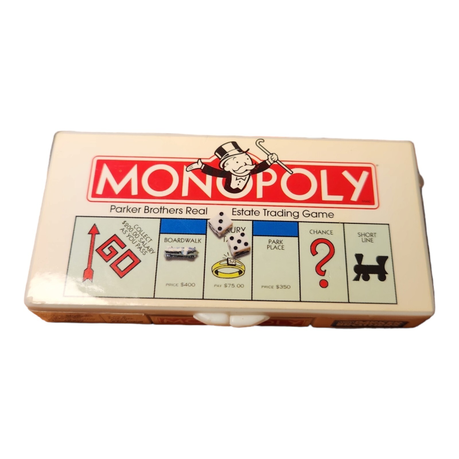 Vintage 1998 Hasbro Monopoly Miniature Keychain Board Game 2 PCs & 1 ...