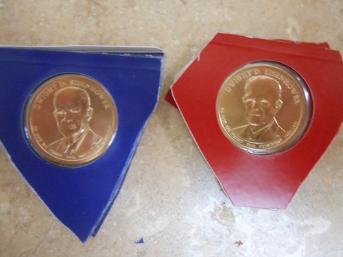 2015 P - D - Dright D. Eisenhower 1 $ coins-in mint cello - 34 th ...