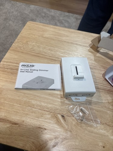 Prolink Add-On In-Line Sliding Dimmer Switch Linkable | eBay