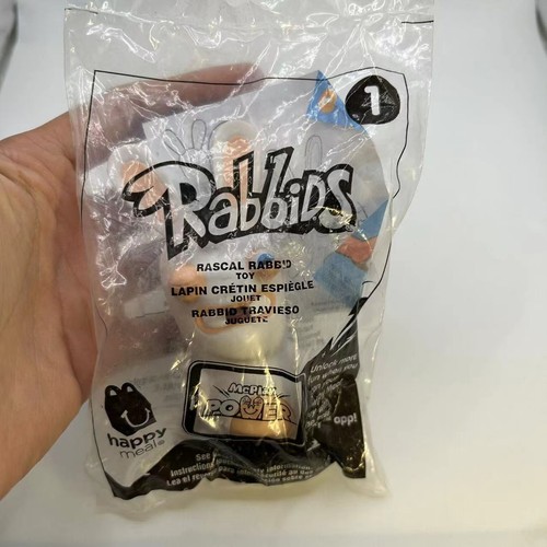 McDonalds Happy Meal Toy Rabbids Rascal Rabbid - 2015 Tongue Can Be ...