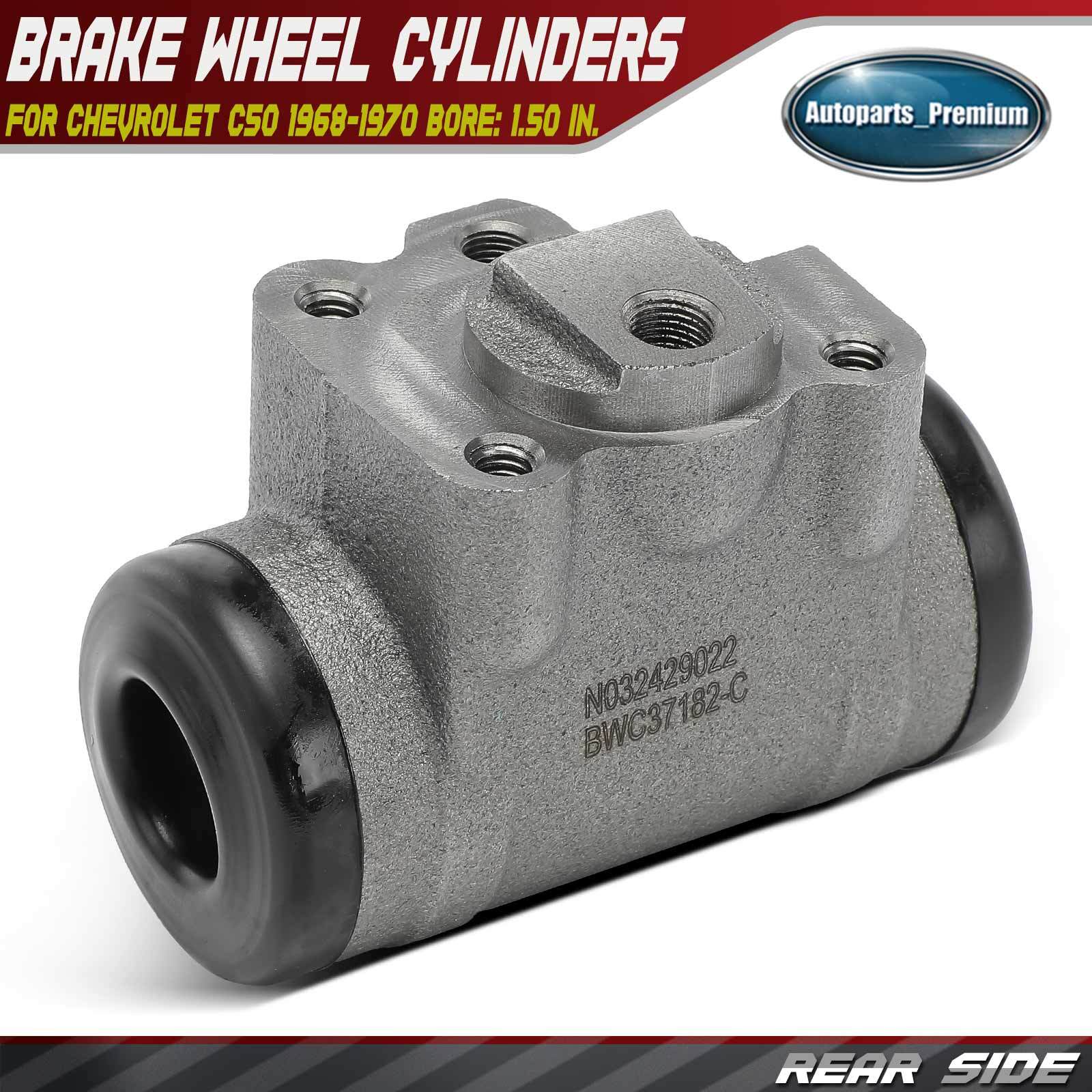 1968-1970 Chevy C50 Rear Left or Right Lower Side Drum Brake Wheel ...