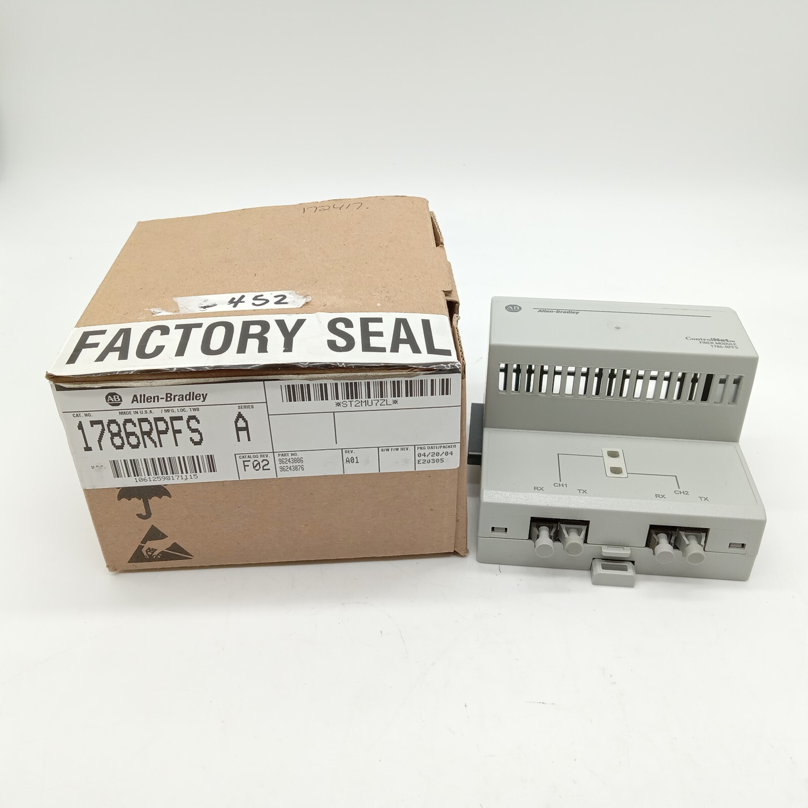 Allen-Bradley 1786-RPFS Ring Repeater | eBay