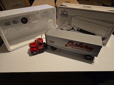 1994 FIRST GEAR 1960 MACK B-61 TRACTOR TRAILER EASTERN MOTOR EXPRESS ...