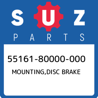 55161-80000-000 Suzuki Mounting,disc brake 5516180000000, New Genuine ...