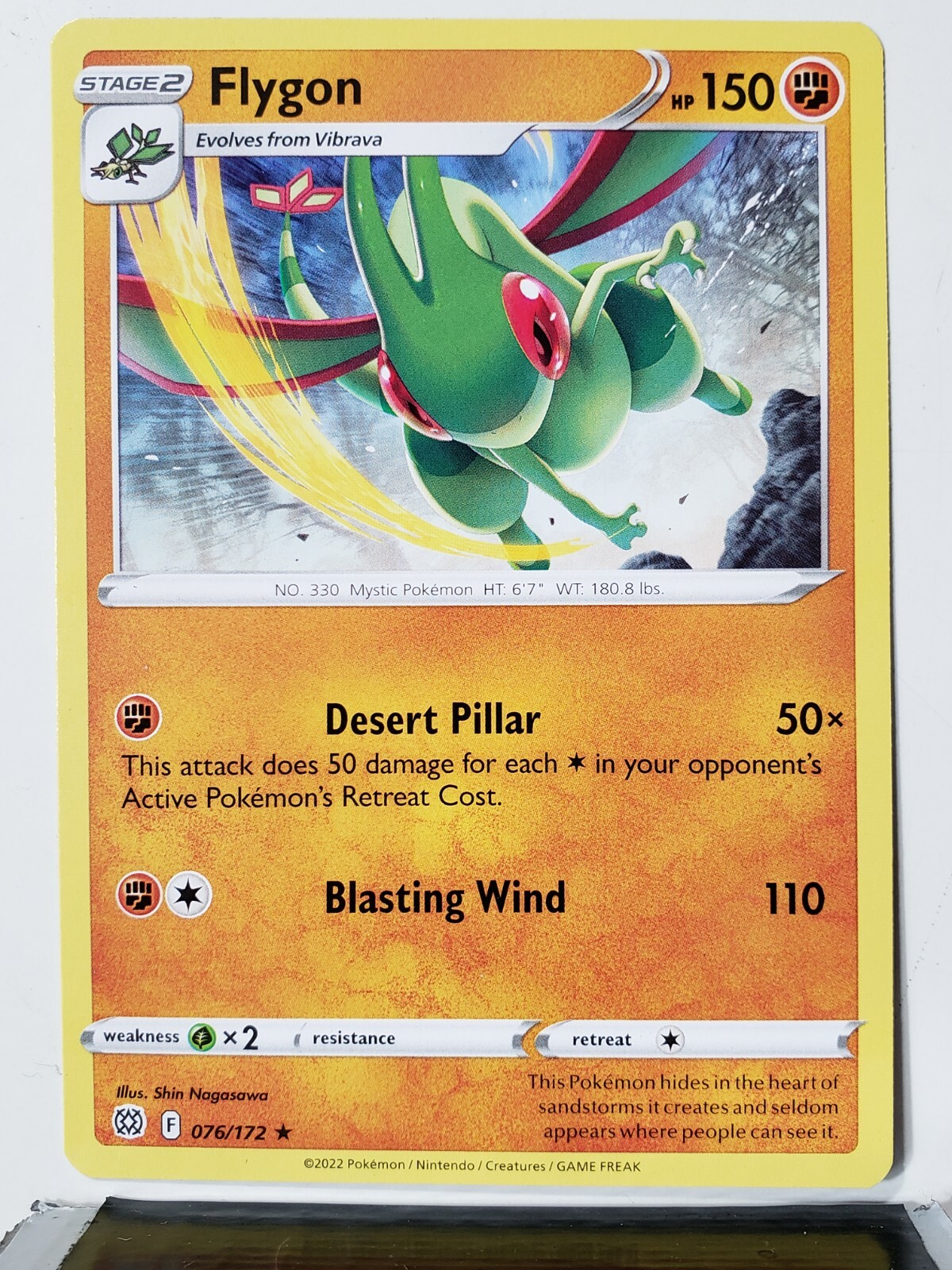 Flygon Pokemon Card