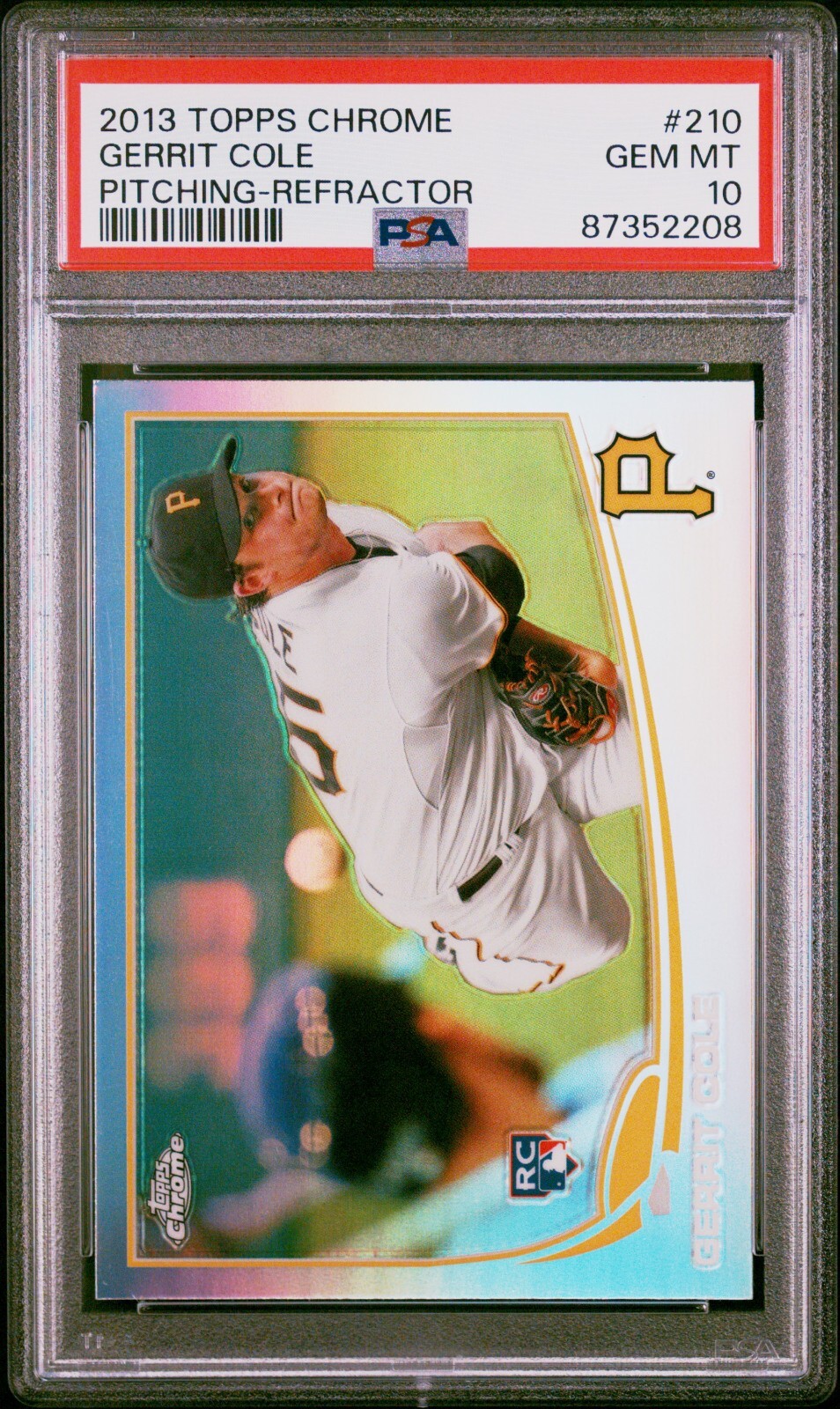 2013 Topps Chrome - Refractor #210 Gerrit Cole (RC) for sale online | eBay