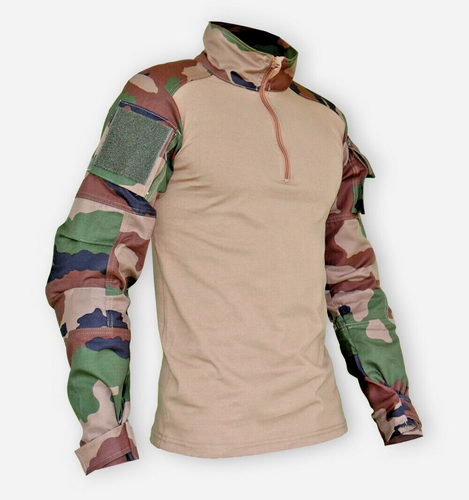 Ubas Camo C/E French Army Size S Combat Shirt Under Body Armor | eBay