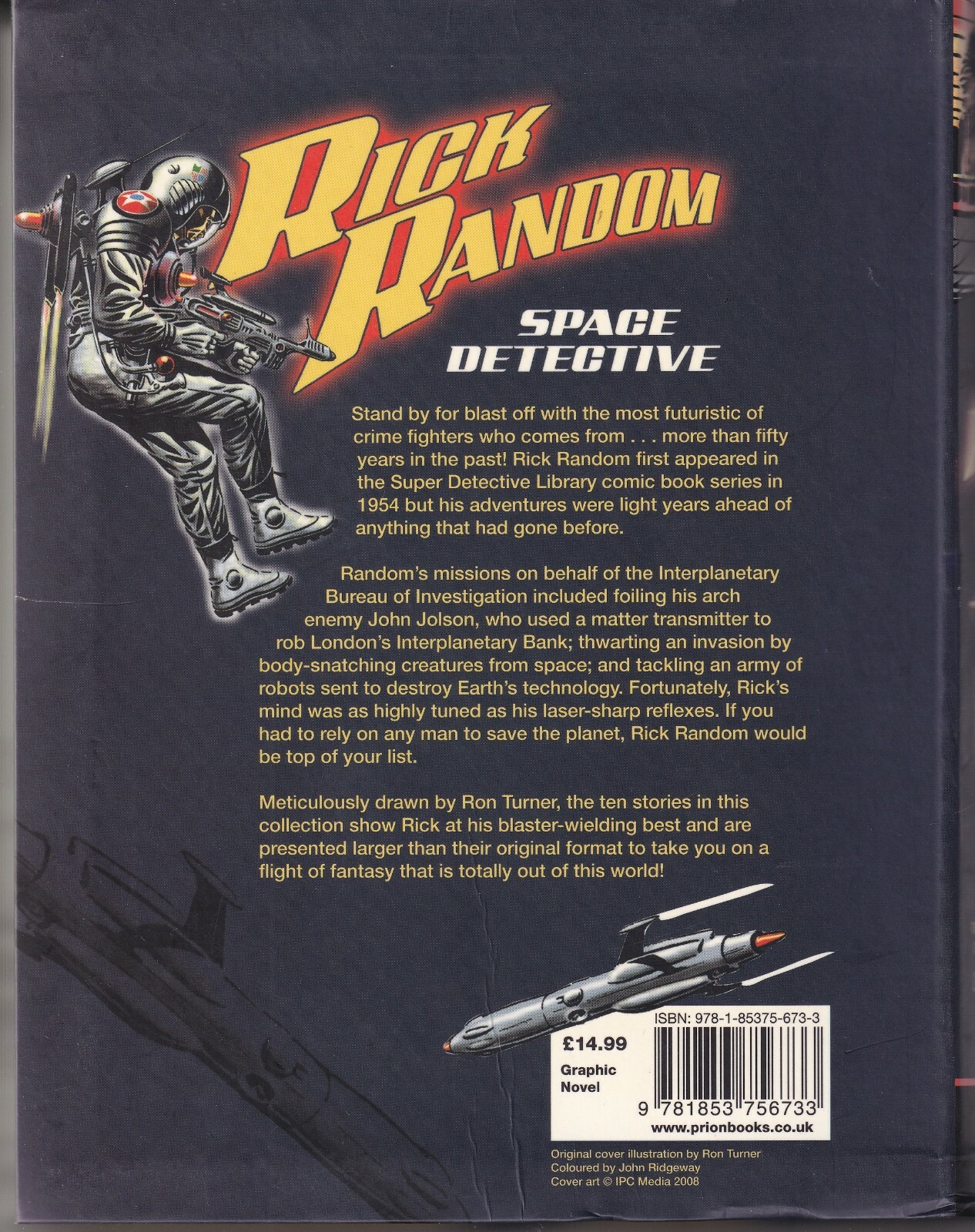 Rick Random Space Detective - 10 Classic Comic Book Adventures - Prion ...