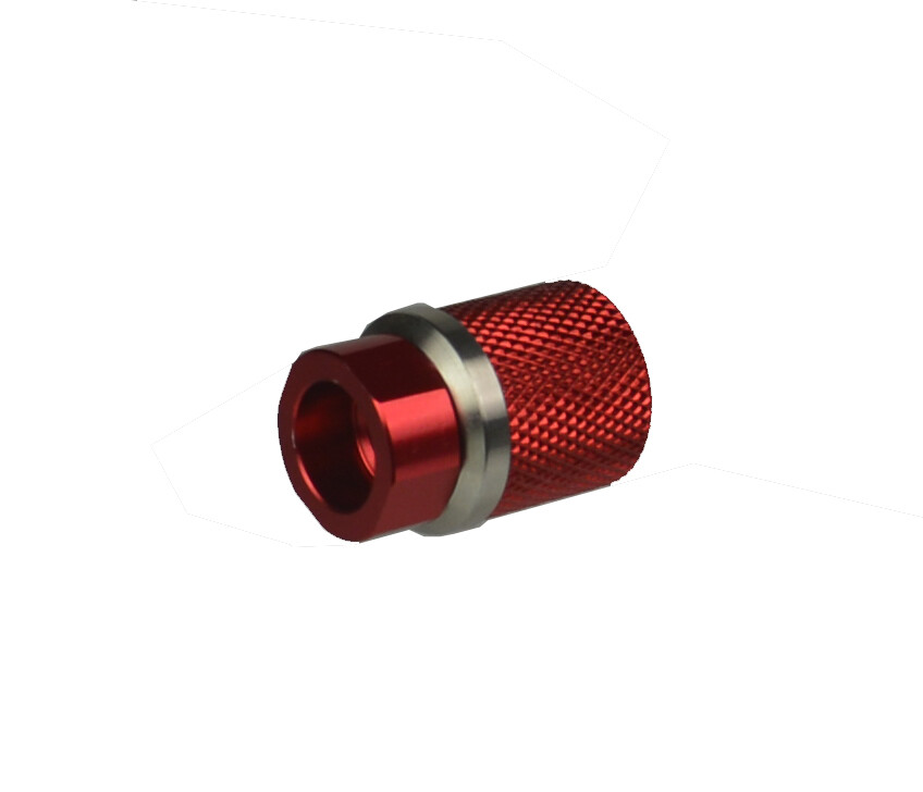 Red M9x.75 Convert 1/2x28 Adapter with Thread P-GSG Firefly/Mosquito | eBay
