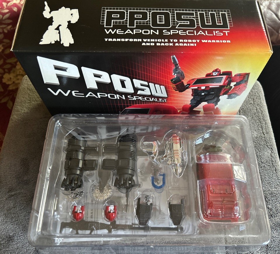 iGear PP05W Weapon Specialist Transformers Ironhide Masterpiece USED ...