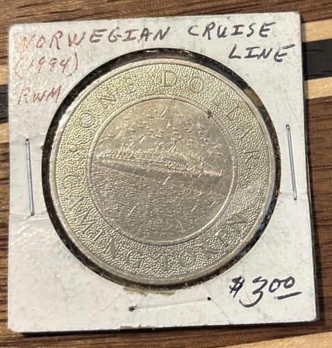 NORWEGIAN CRUISE LINES CASINO 1994 $1 ONE DOLLAR GAMING COIN/TOKEN | eBay