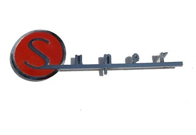 Customize Vintage BUICK SUPER Script Emblem Brass Enamel Badge | eBay