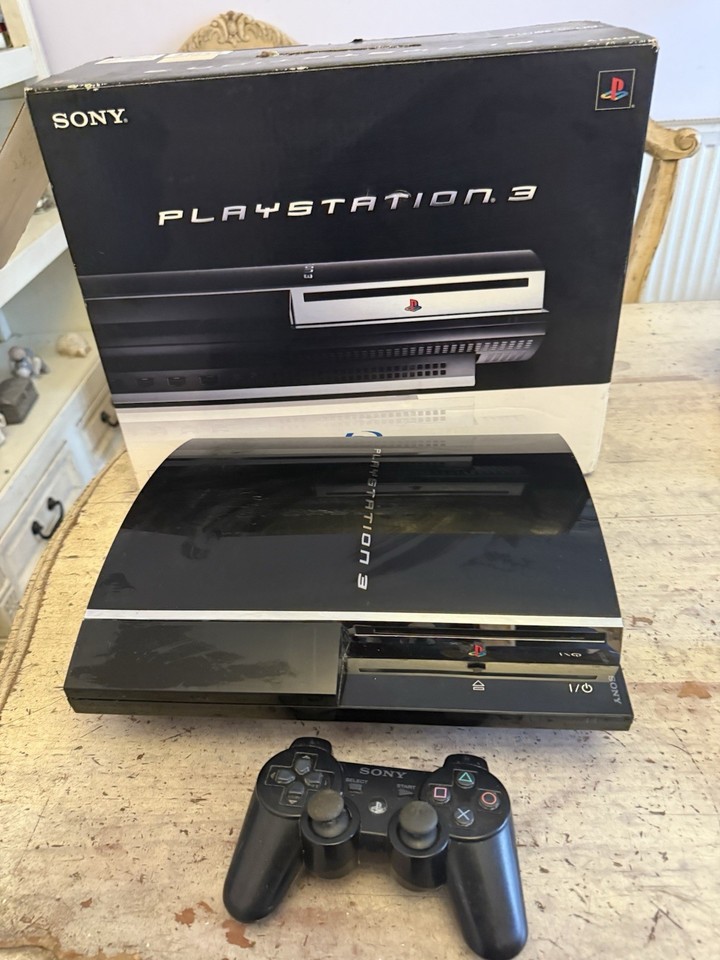 PLAYSTATION 3 60GB CONSOLE BACKWARDS COMPATIBLE PS3 CECHC03 PAL BOXED ...